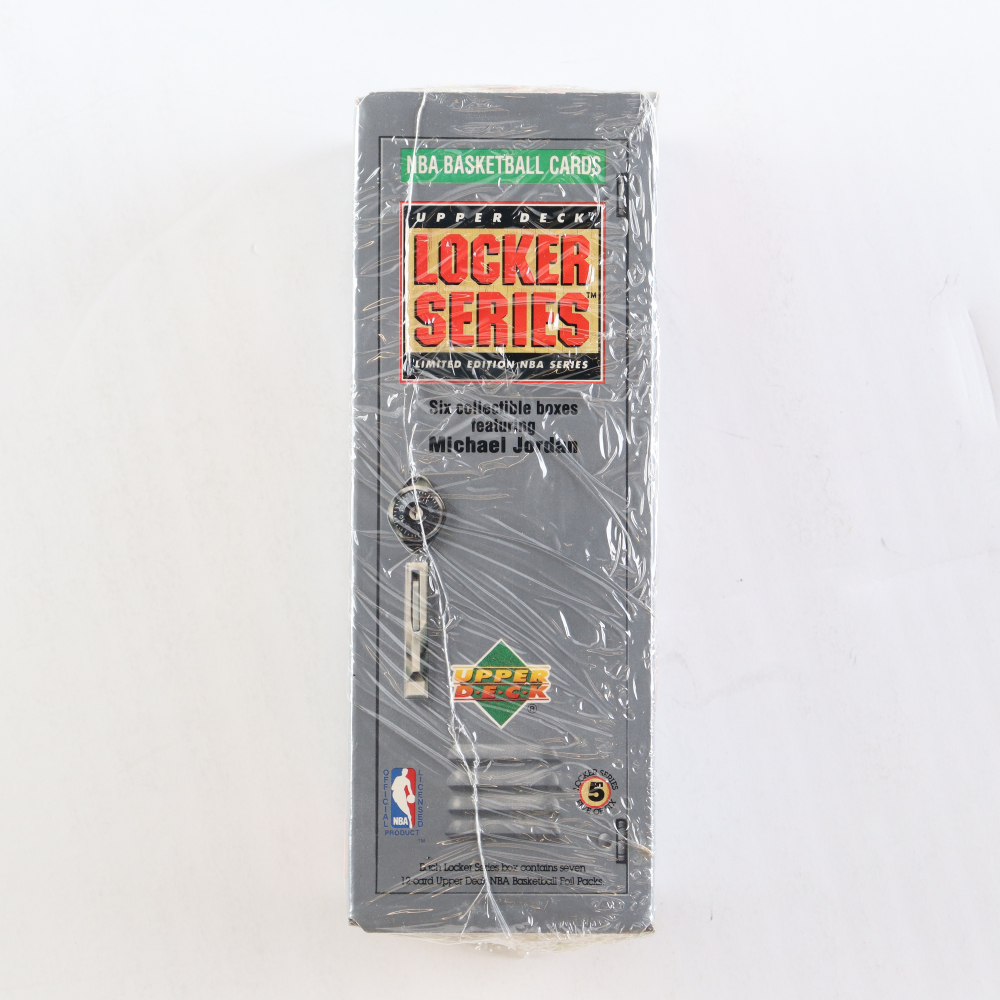 1991 Upper Deck NBA Michael Jordan Locker Series 5 Box with (7) Packs ...