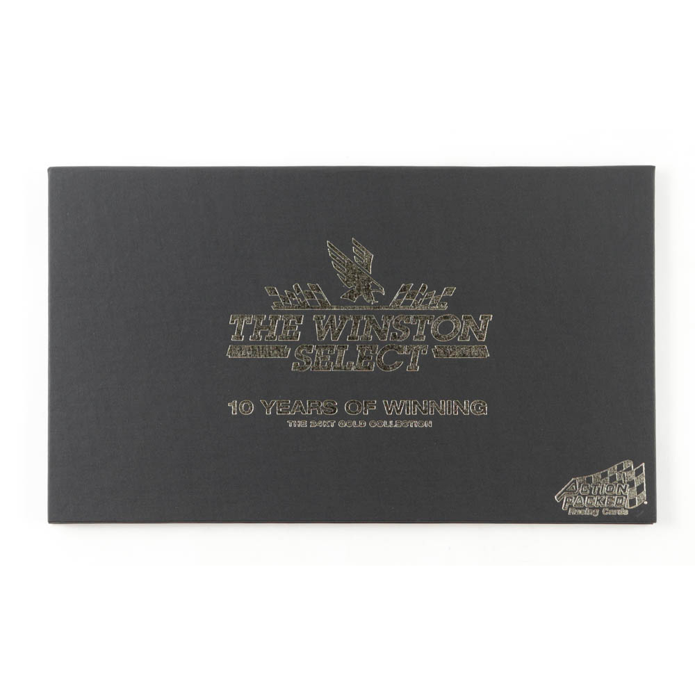1994 Action Packed "The Winston Select" 24KT Gold Collection (10) Cards ...