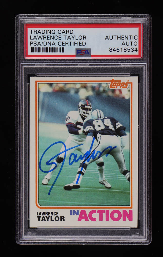 Lawrence Taylor 1982 Topps #435 IA (PSA) | Pristine Auction