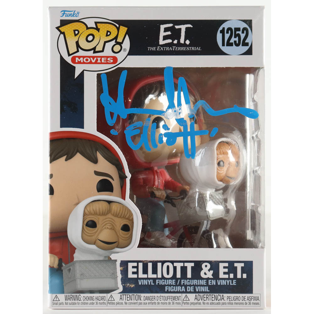 Henry Thomas Signed "E.T. The Extra-Terrestrial" Elliott & E.T. #1252 ...