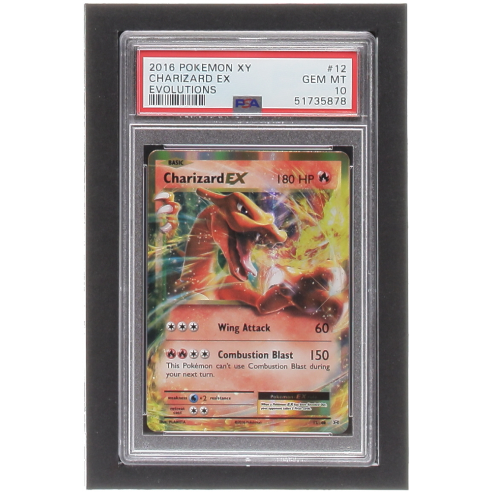 Charizard EX 2016 Pokemon Evolutions #12 (PSA 10) | Pristine Auction