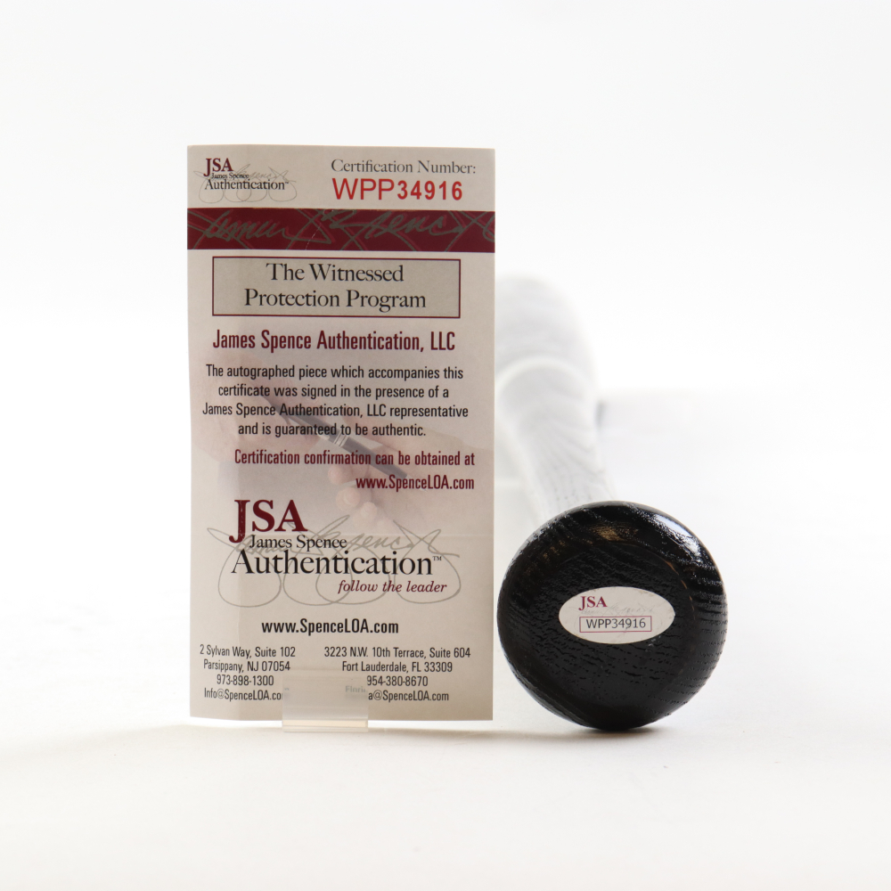 Steve "Sting" Borden Signed Rawlings Pro Baseball Bat (JSA) | Pristine ...