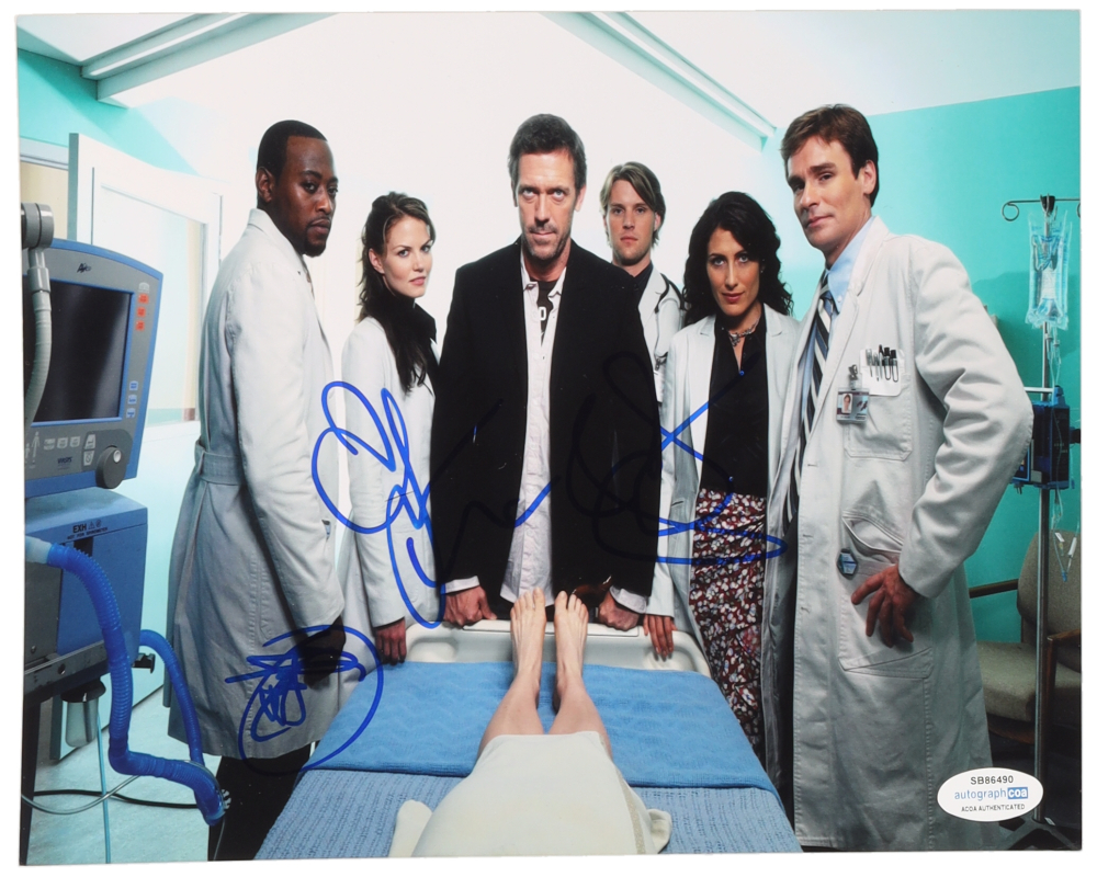 Jennifer Morrison, Jesse Spencer & Omar Epps Signed "House" 8x10 Photo ...