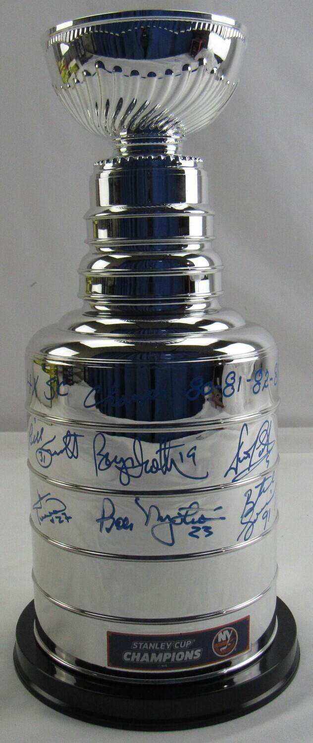 Islanders Stanley Cup Trophy Signed by (6) with Billy Smith, Bob ...