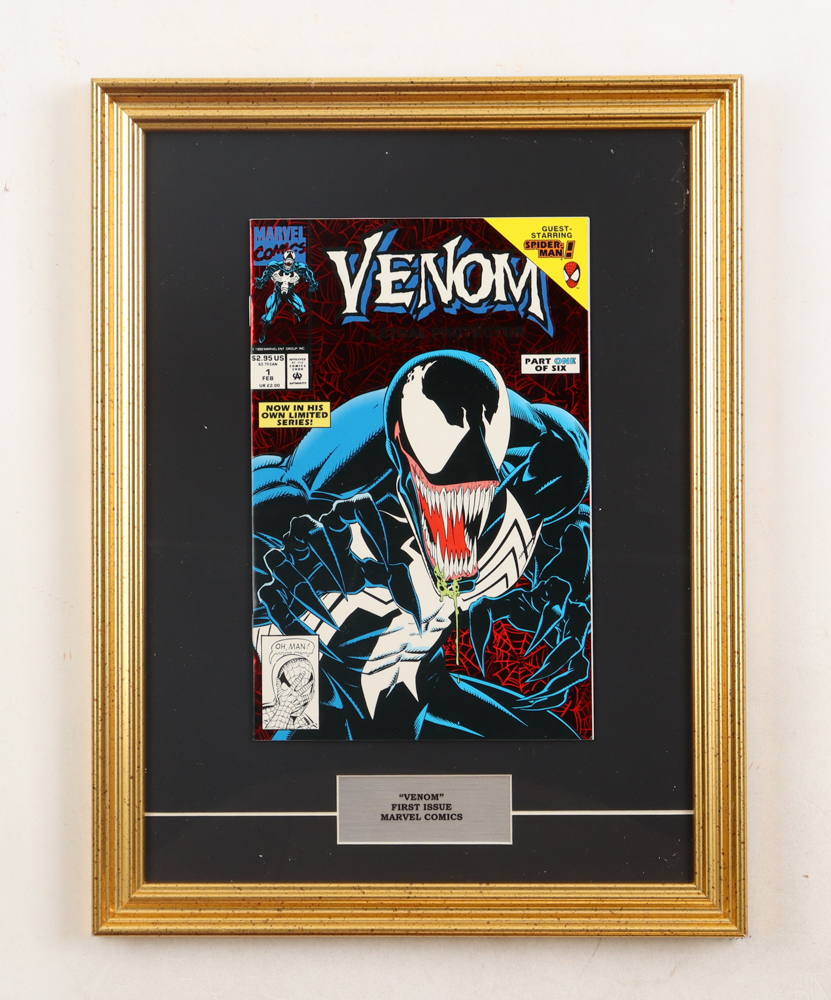 1992 "Venom" Issue #1 Marvel Custom Framed Comic Book Display ...