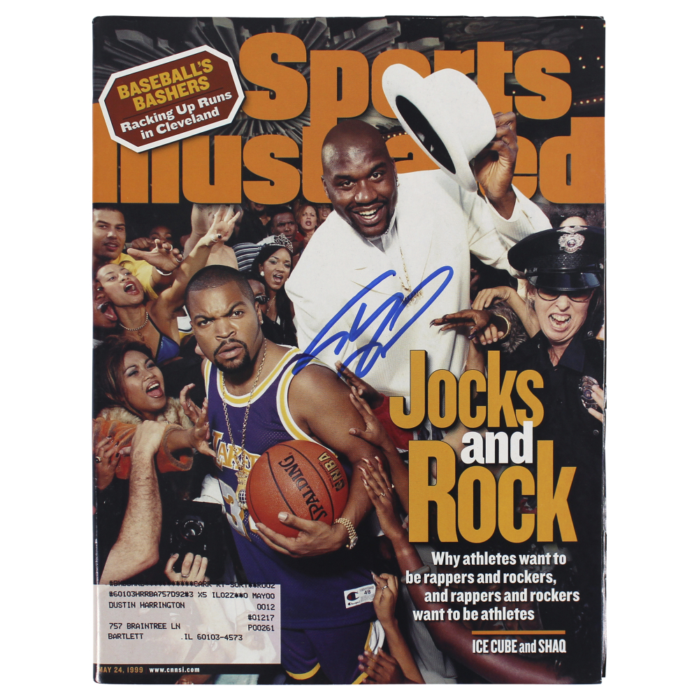 Shaquille O'Neal Signed 1999 Sports Illustrated Magazine (Beckett) | Pristine Auction
