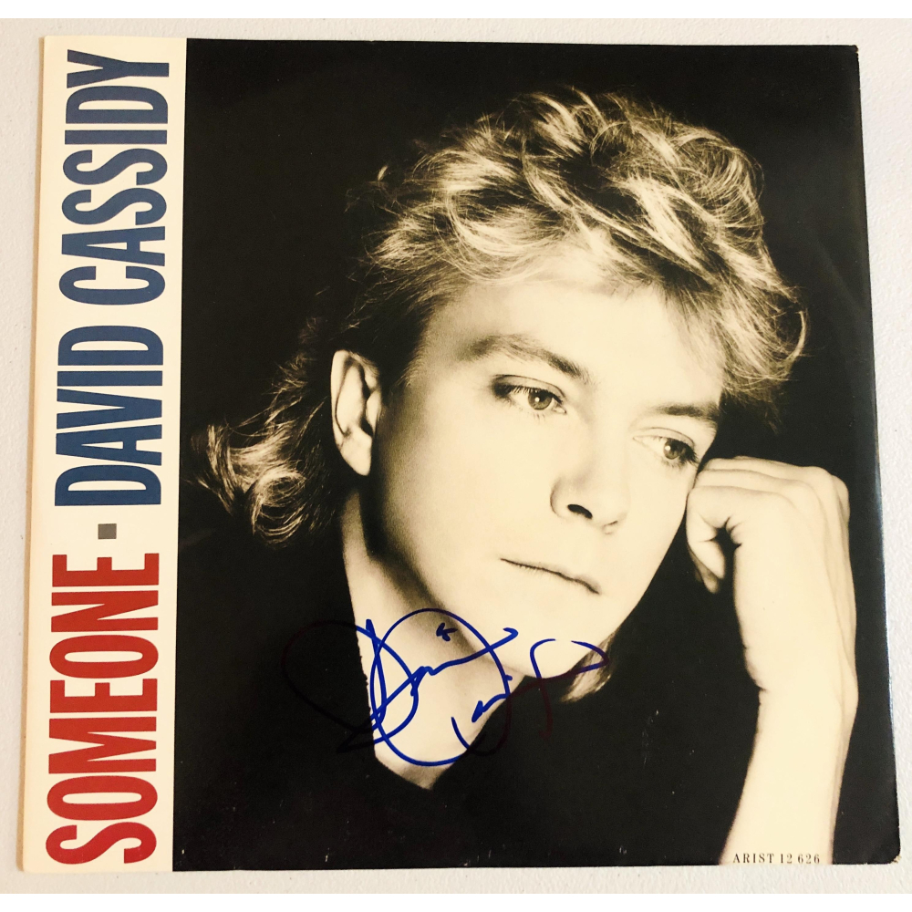 David Cassidy Signed "Someone" Vinyl Record Album Cover (Beckett COA ...