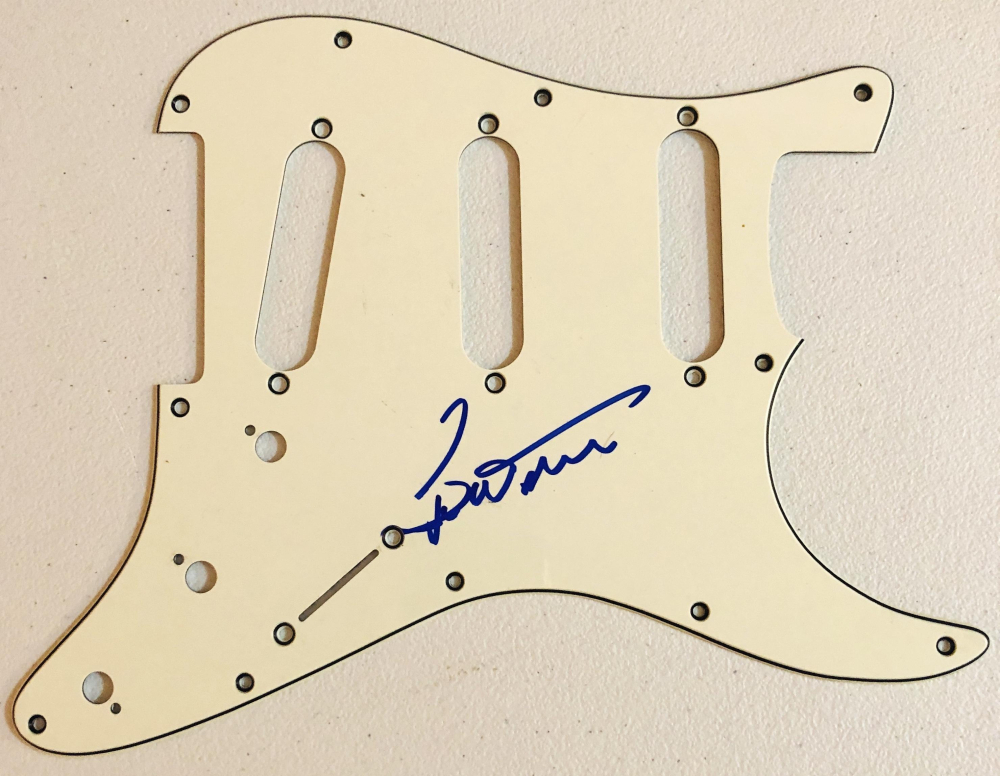 Bernie Taupin Signed Pickguard (JSA LOA) | Pristine Auction