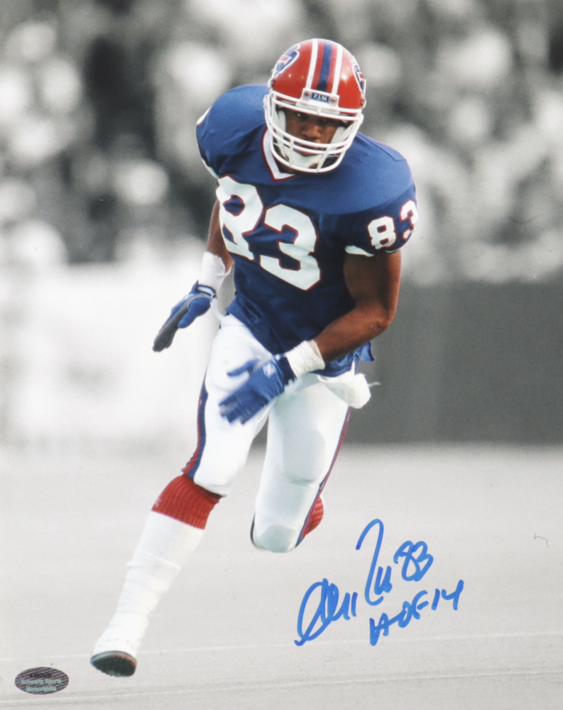 Andre Reed Signed Bills 8x10 Photo Inscribed "HOF 14" (Schwartz ...