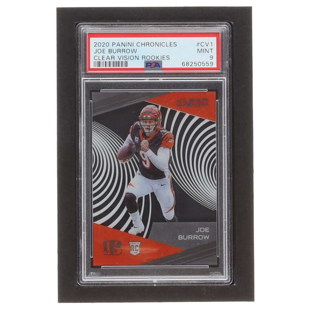 Joe Burrow 2020 Panini Clear Vision Rookies #1 RC (PSA 9) | Pristine ...
