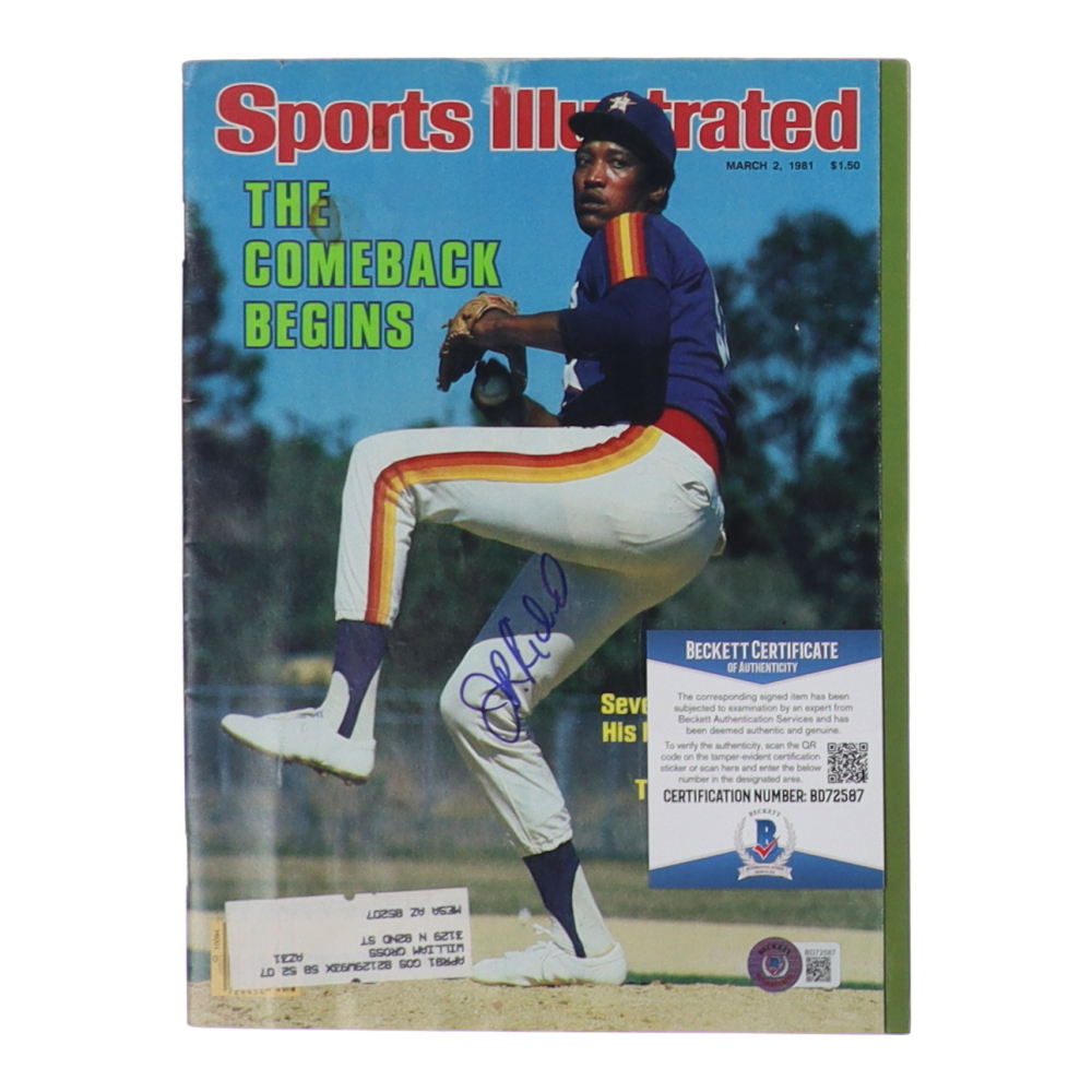 J.R. Richard Signed 1981 Sports Illustrated Magazine (Beckett) | Pristine Auction