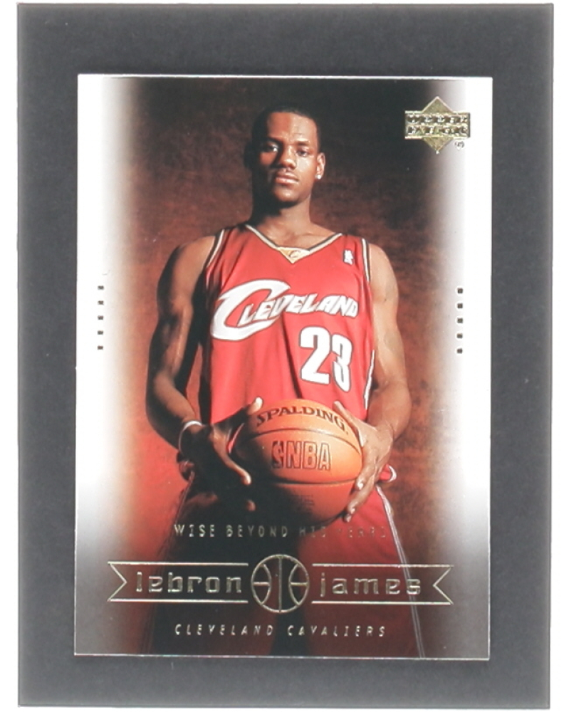 LeBron James 2003 Upper Deck LeBron James Box Set #20 / Wise Beyond His Years | Pristine Auction