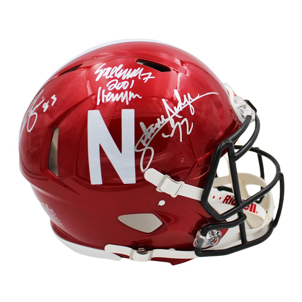 Eric Crouch, Mike Rozier & Johnny Rodgers Signed Nebraska Cornhuskers ...