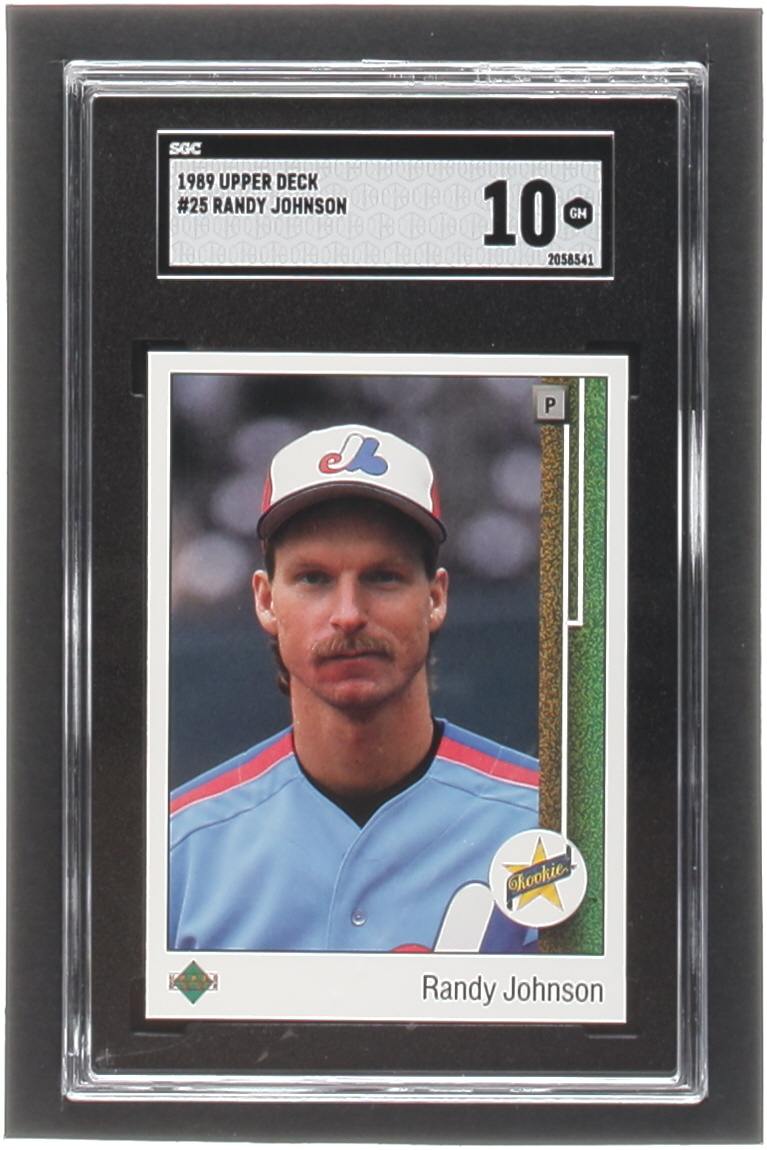 Randy Johnson 1989 Upper Deck #25 RC (SGC 10) | Pristine Auction