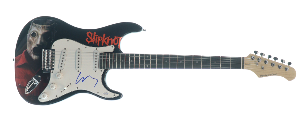 Corey Taylor Signed "Slipknot" Custom 39" Electric Guitar (ACOA ...