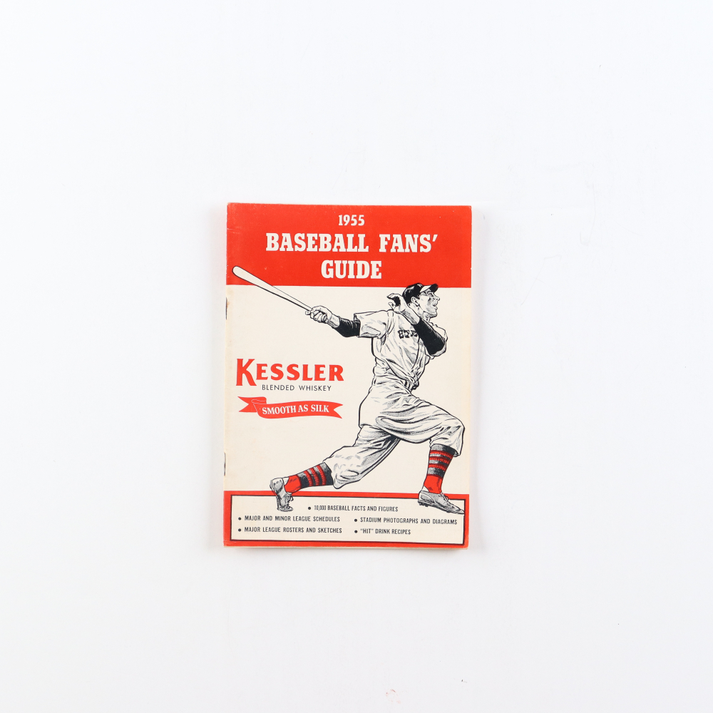 1955 Baseball Fans' Guide Book | Pristine Auction