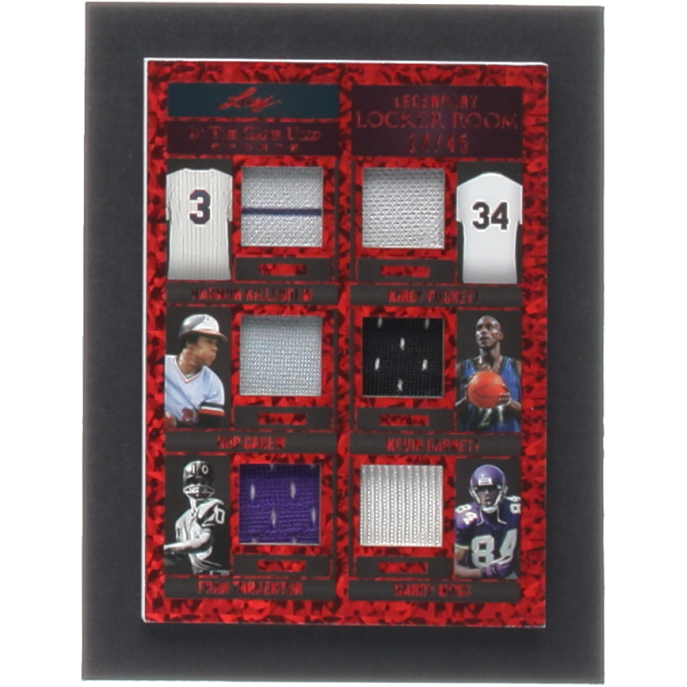 Harmon Killebrew / Kirby Puckett / Rod Carew / Kevin Garnett / Fran ...
