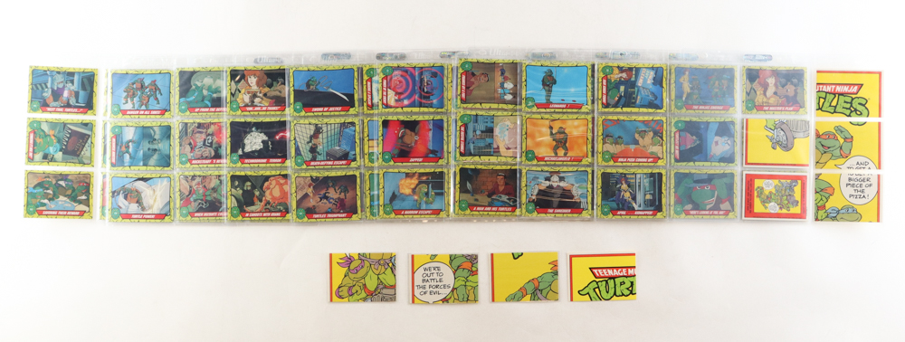 1989 Topps Teenage Mutant Ninja Turtles Complete Series 1 Set of (129 ...