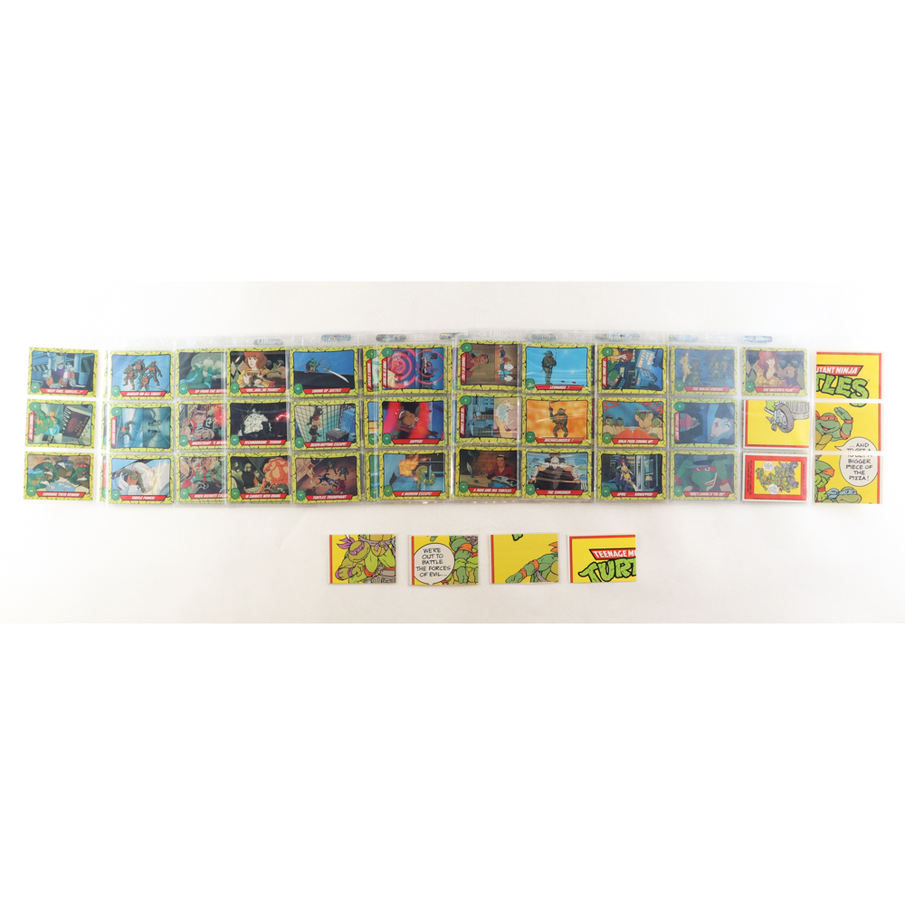 1989 Topps Teenage Mutant Ninja Turtles Complete Series 1 Set of (129 ...