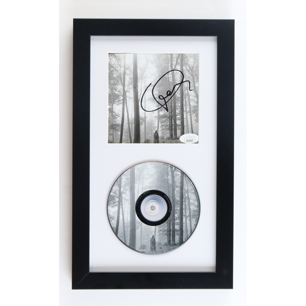 Taylor Swift Signed Custom Framed "Folklore" CD Booklet Display (JSA ...