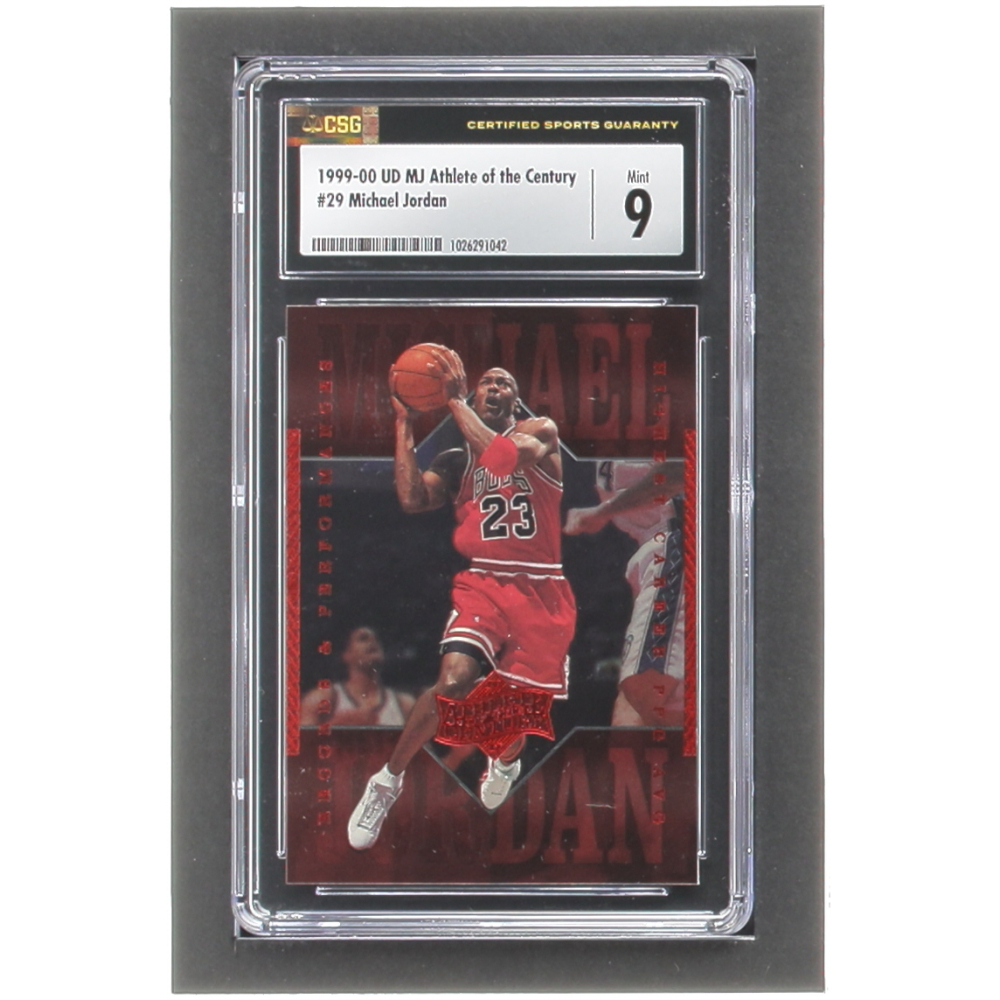 Michael Jordan 1999 Upper Deck Michael Jordan Athlete of the Century ...