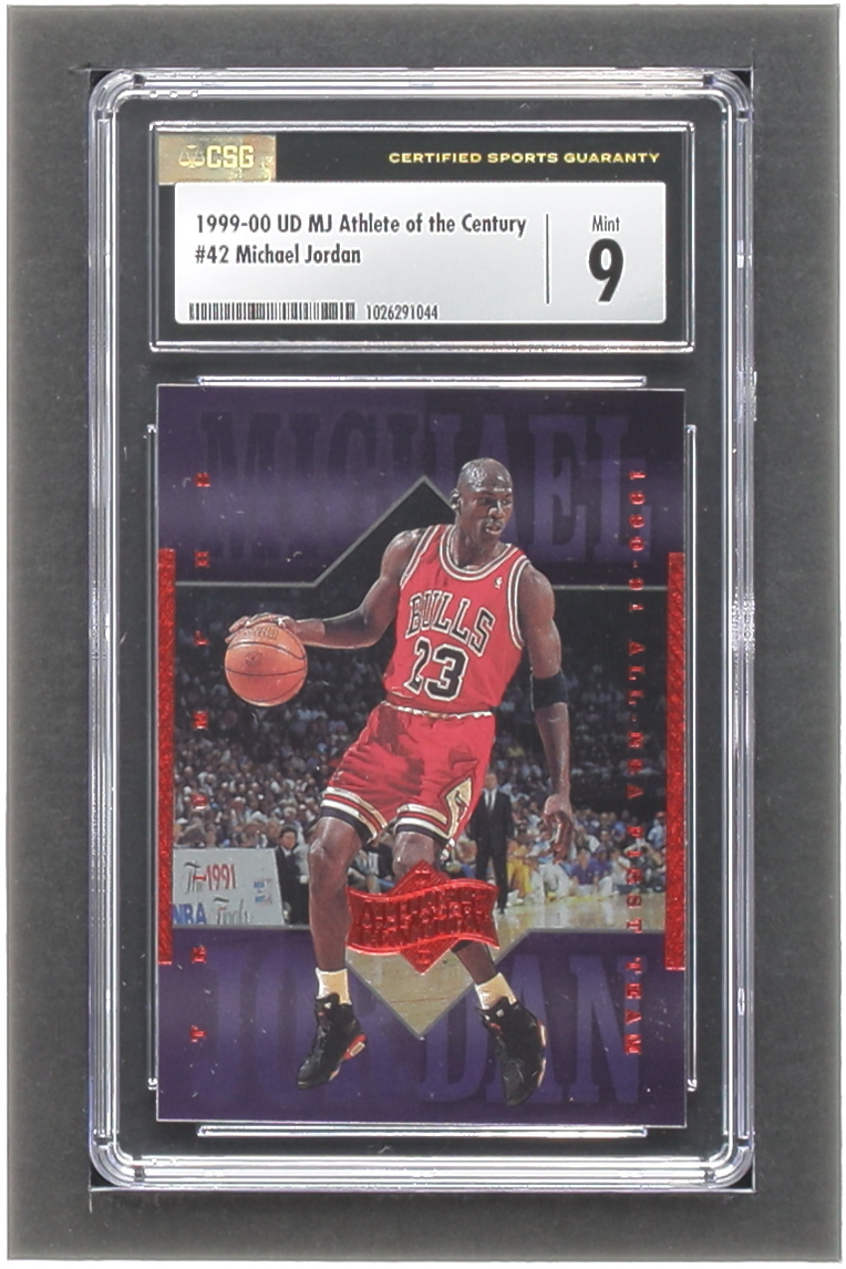 Michael Jordan 1999 Upper Deck Michael Jordan Athlete of the Century ...