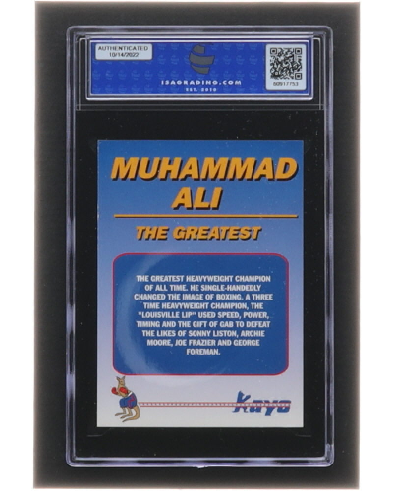Muhammad Ali 1991 Kayo #235 Holo (ISA 9) | Pristine Auction