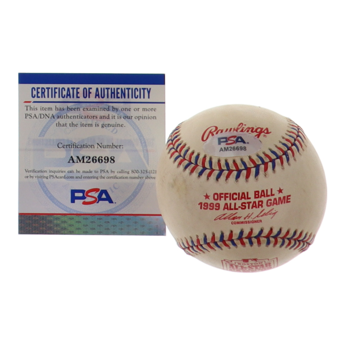 Curt Schilling Signed 1999 All-Star Game Baseball (PSA) | Pristine Auction