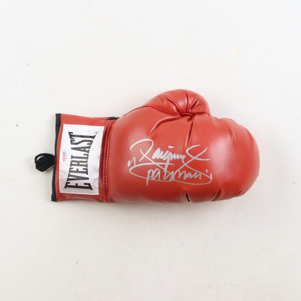 Manny "PacMan" Pacquiao Signed Everlast Boxing Glove (PSA) | Pristine ...