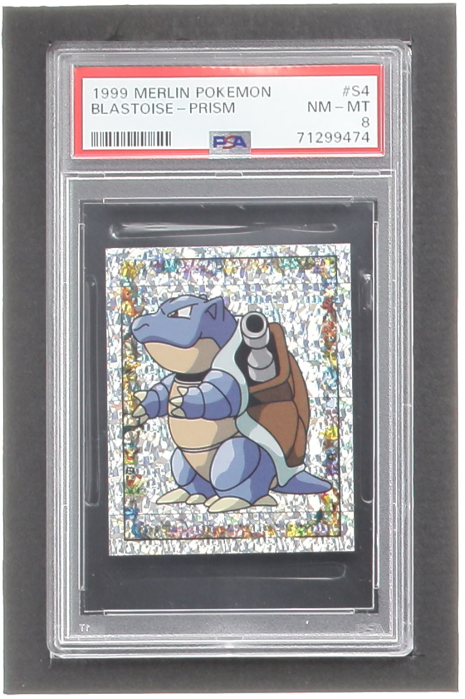 Blastoise Pokemon 1999 Merlin Prism #S4 (PSA 8) | Pristine Auction