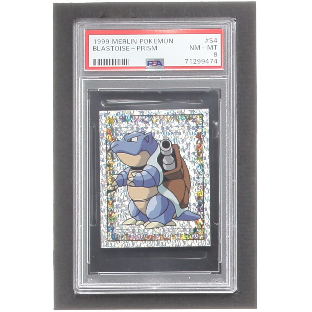 Blastoise Pokemon 1999 Merlin Prism #S4 (PSA 8) | Pristine Auction