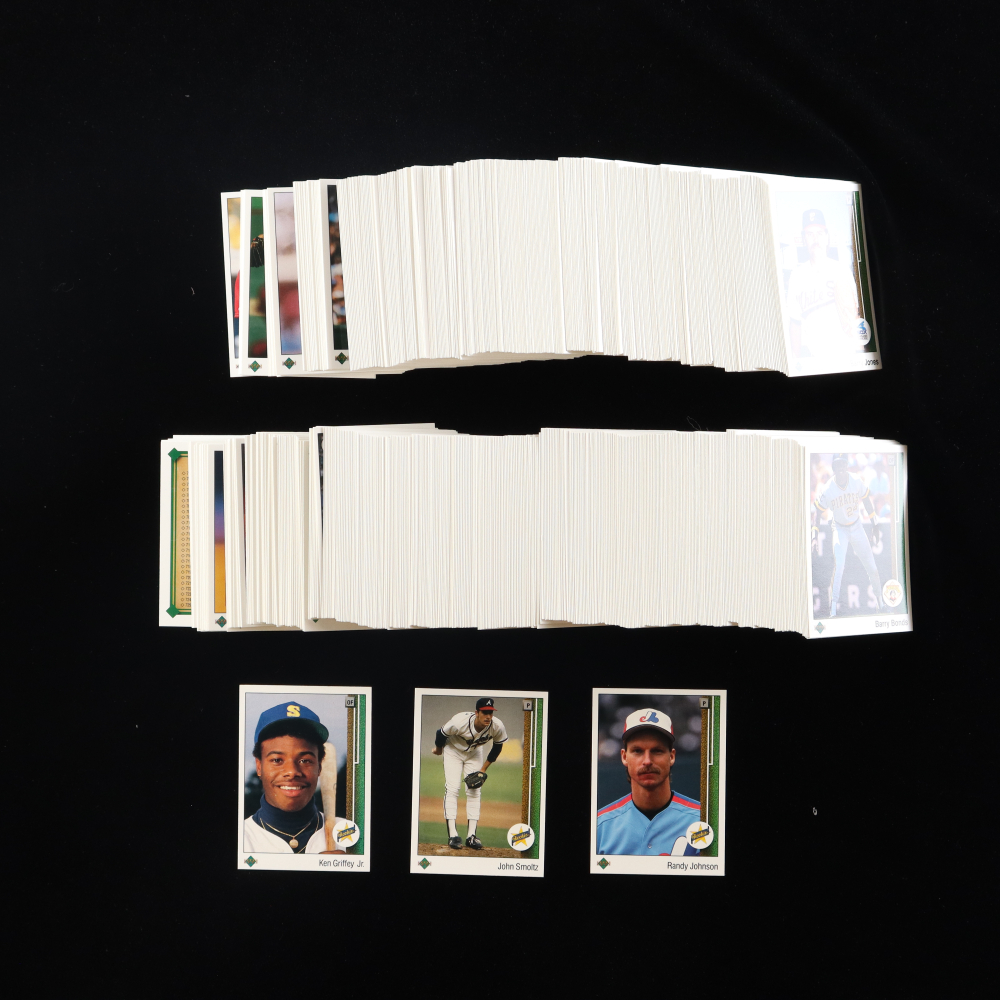 1989 Upper Deck Baseball Card Complete Set with (800) Cards Including ...