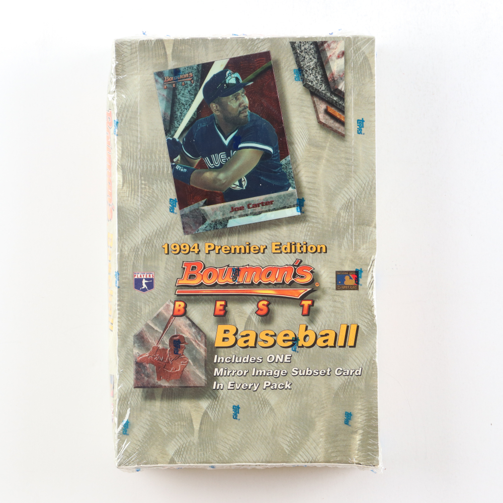 1994 Bowman's Best Premier Edition Hobby Box of (24) Packs | Pristine ...