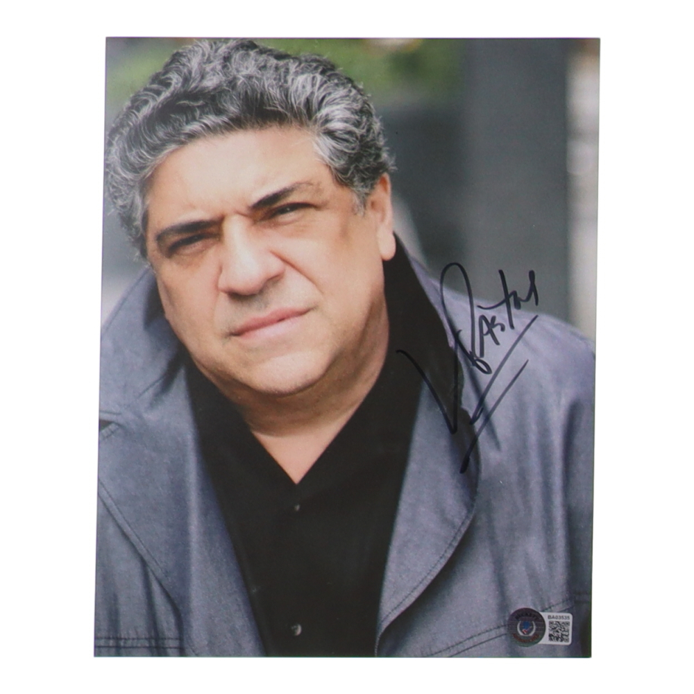 Vincent Pastore Signed "The Sopranos" 8x10 Photo (Beckett) | Pristine ...