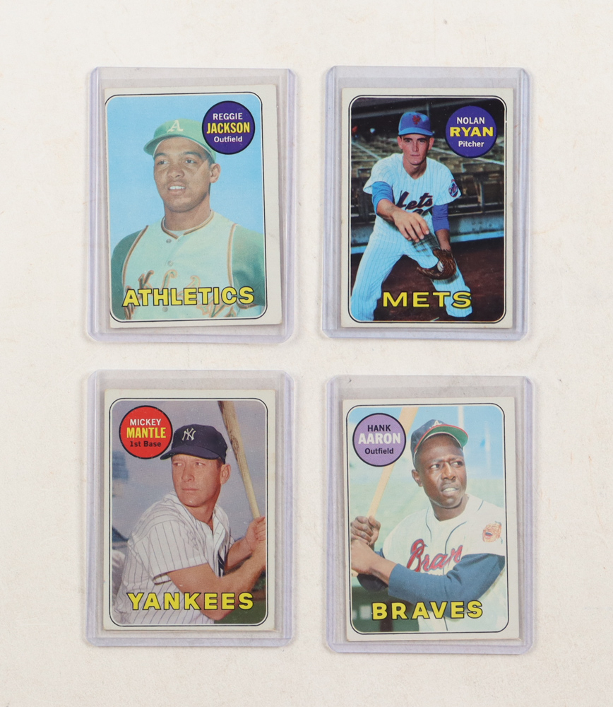 1969 Topps Baseball Complete Set of (664) Cards with Reggie Jackson ...