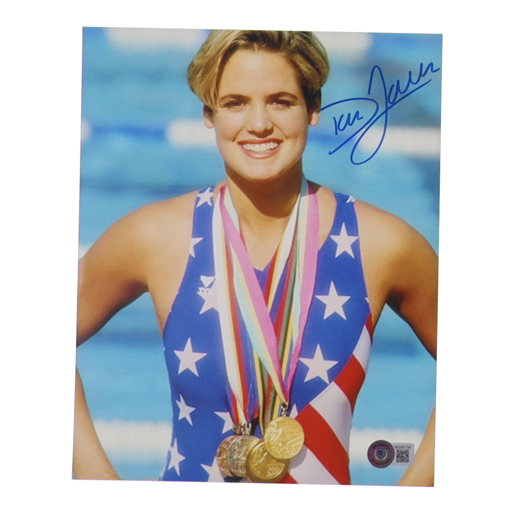 Dara Torres Signed 8x10 Photo Beckett Pristine Auction