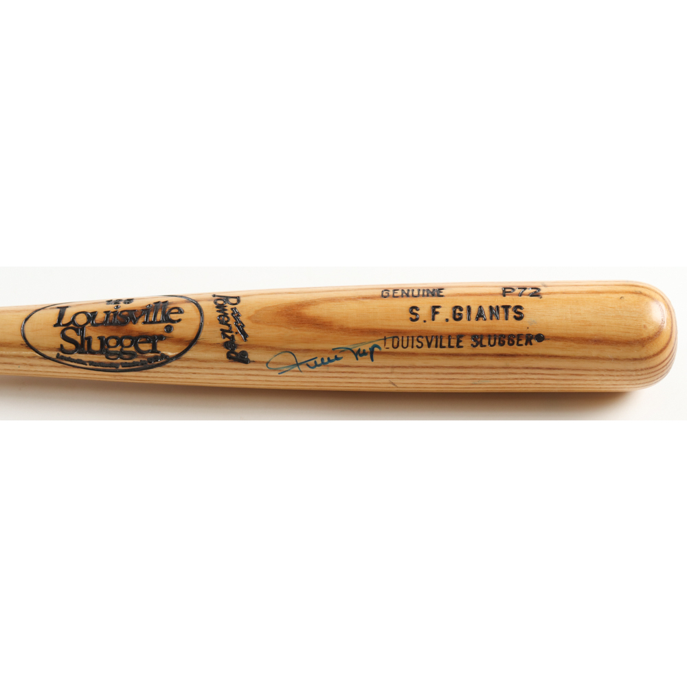 Willie Mays Signed Louisville Slugger Baseball Bat (Beckett) | Pristine ...