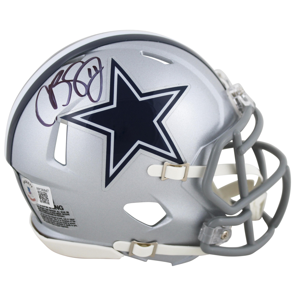Cole Beasley Signed Cowboys Speed Mini Helmet (Beckett) | Pristine Auction