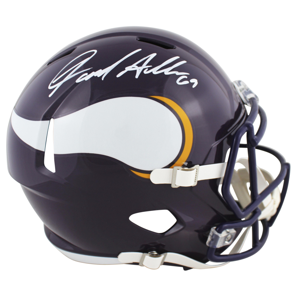 Jared Allen Signed Vikings Full-Size Speed Helmet (Beckett) | Pristine ...