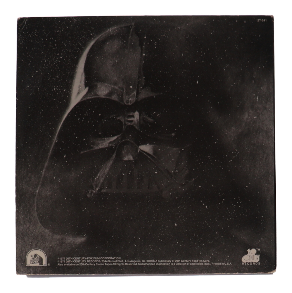 1977 "Star Wars" Original Motion Picture Soundtrack Vinyl Record Album ...