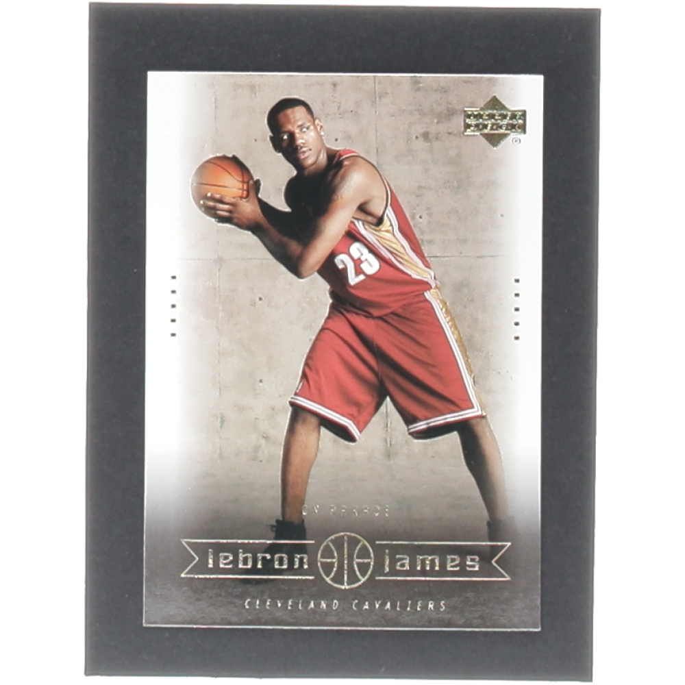 LeBron James 2003 Upper Deck LeBron James Box Set #14 On Parade RC ...
