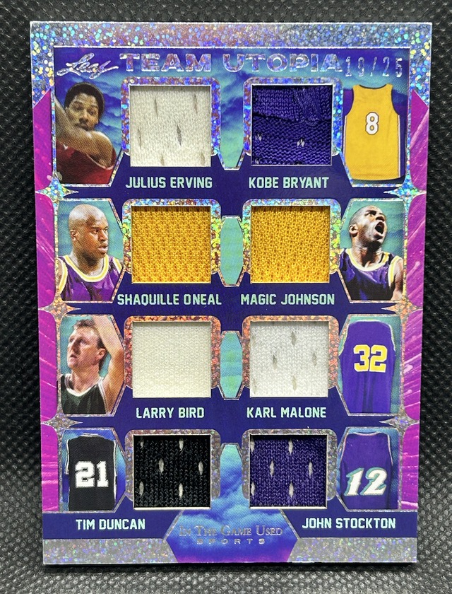 Julius Erving / Kobe Bryant / Shaquille O'Neal / Larry Bird / Tim ...