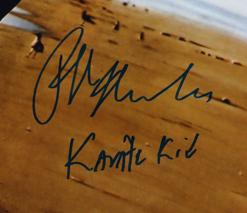 Ralph Macchio & William Zabka Signed "The Karate Kid" 24x36 Movie ...