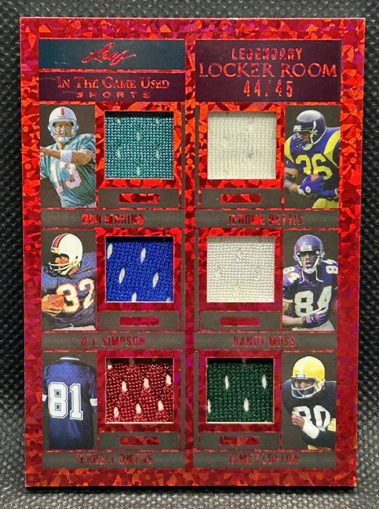 Dan Marino / Randy Moss / Jerome Bettis / O.J. Simpson / Terrell Owens ...