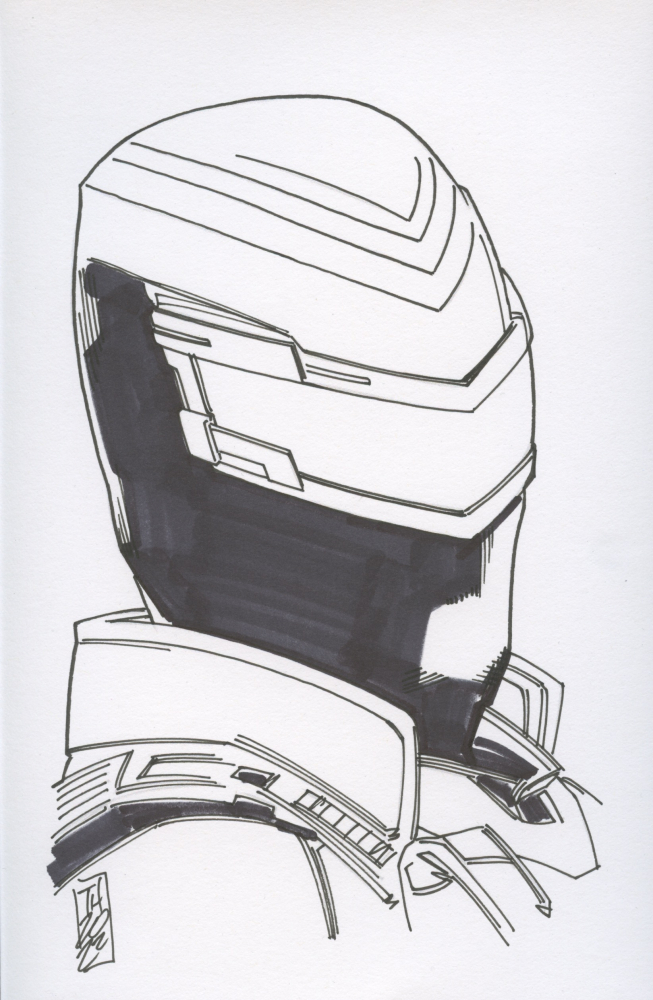 Vigilante | DC Comics - Signed ORIGINAL Drawing by Tom Hodges (1/1 ...