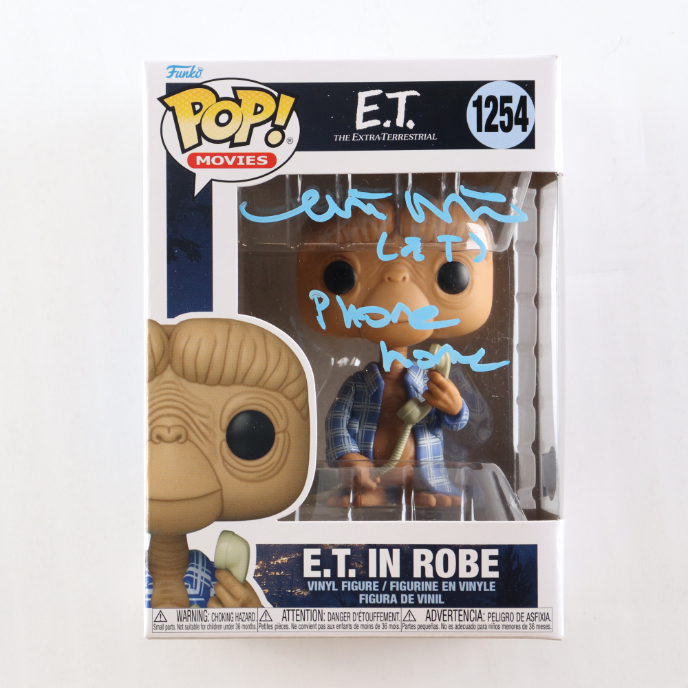 Matthew Demeritt Signed "E.T.: The Extra Terrestrial" #1254 E.T. In ...