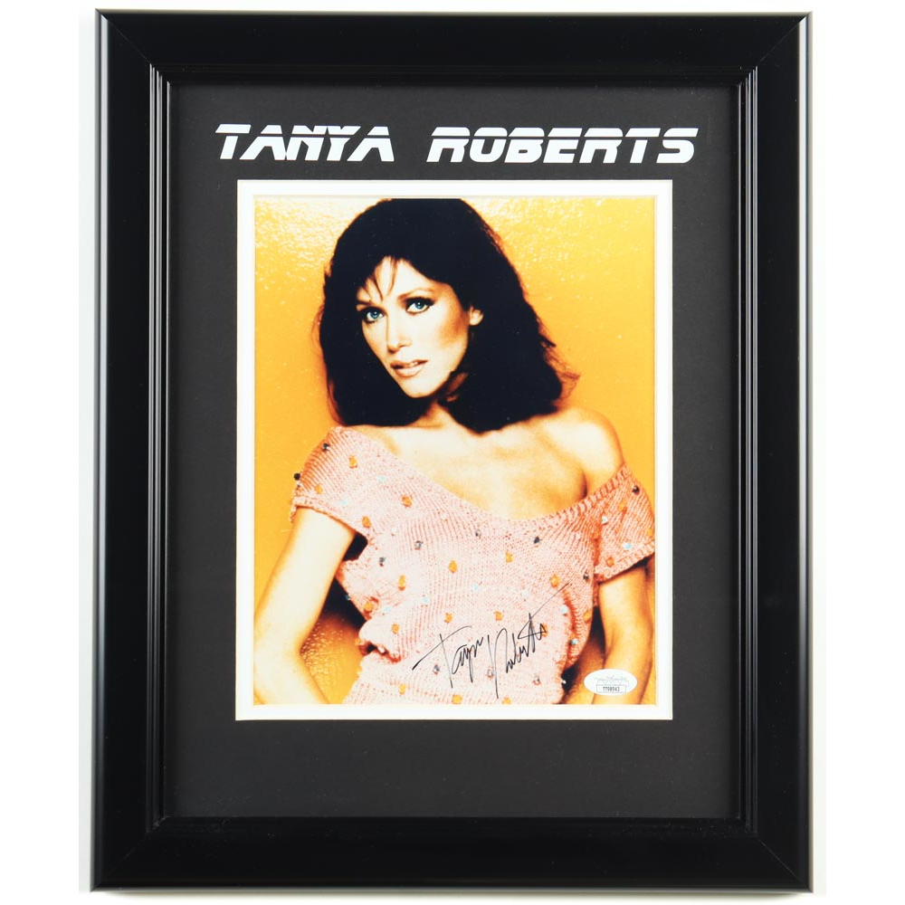 Tanya Roberts Signed Custom Framed Photo (JSA) | Pristine Auction