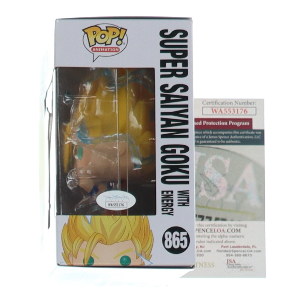 Mario Castaneda Signed "Dragon Ball Z" #865 Super Saiyan Goku with ...