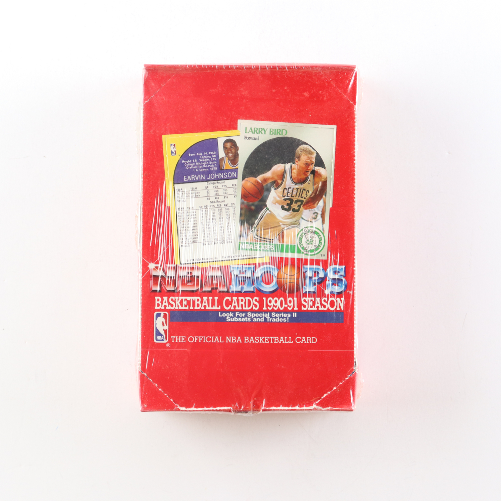 1990-91 Hoops Series 2 Basketball Wax Box With (36) Packs | Pristine ...