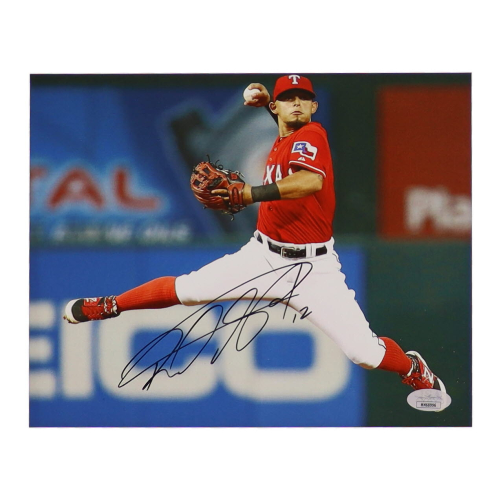 Rougned Odor Signed Rangers 8x10 Photo (JSA) | Pristine Auction